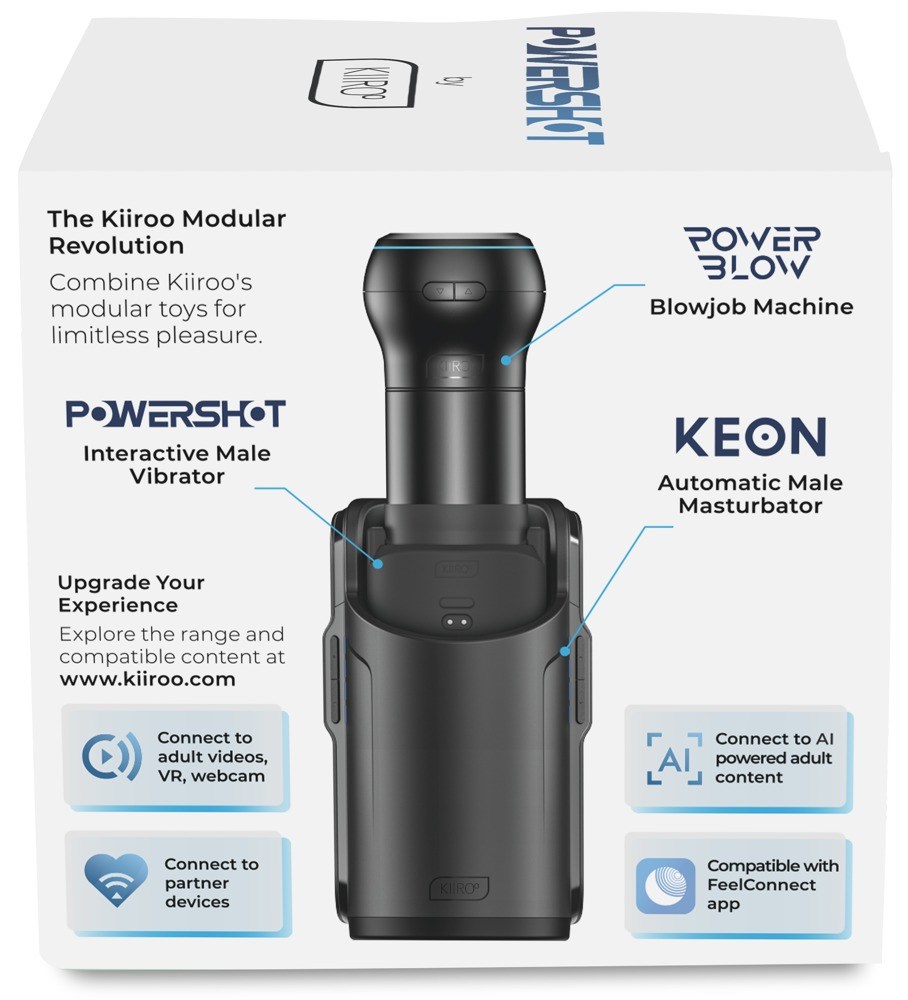 Kiiroo PowerShot Interactive Vibro-masturbator - Tilaa huomaamattomasti ...