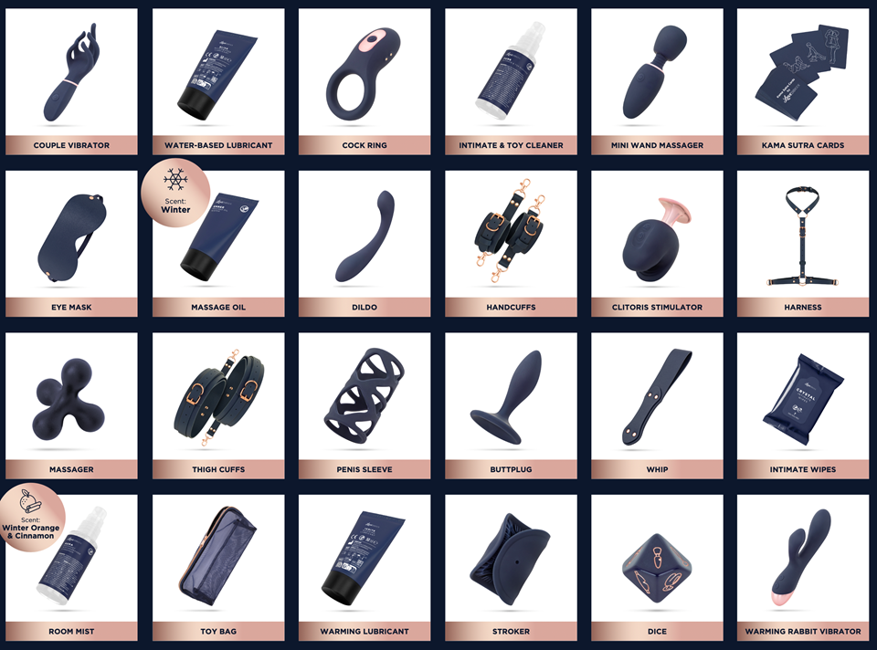 Naughty & Nice Calendar 2025 - Tilaa huomaamattomasti ja nopeasti osoitteesta