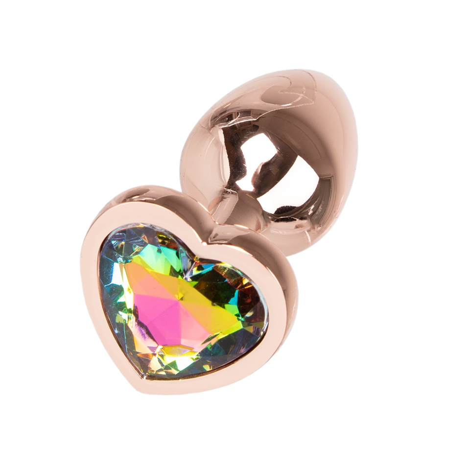 Metal Heart Plug Rose Gold Kit - Tilaa huomaamattomasti ja nopeasti ...