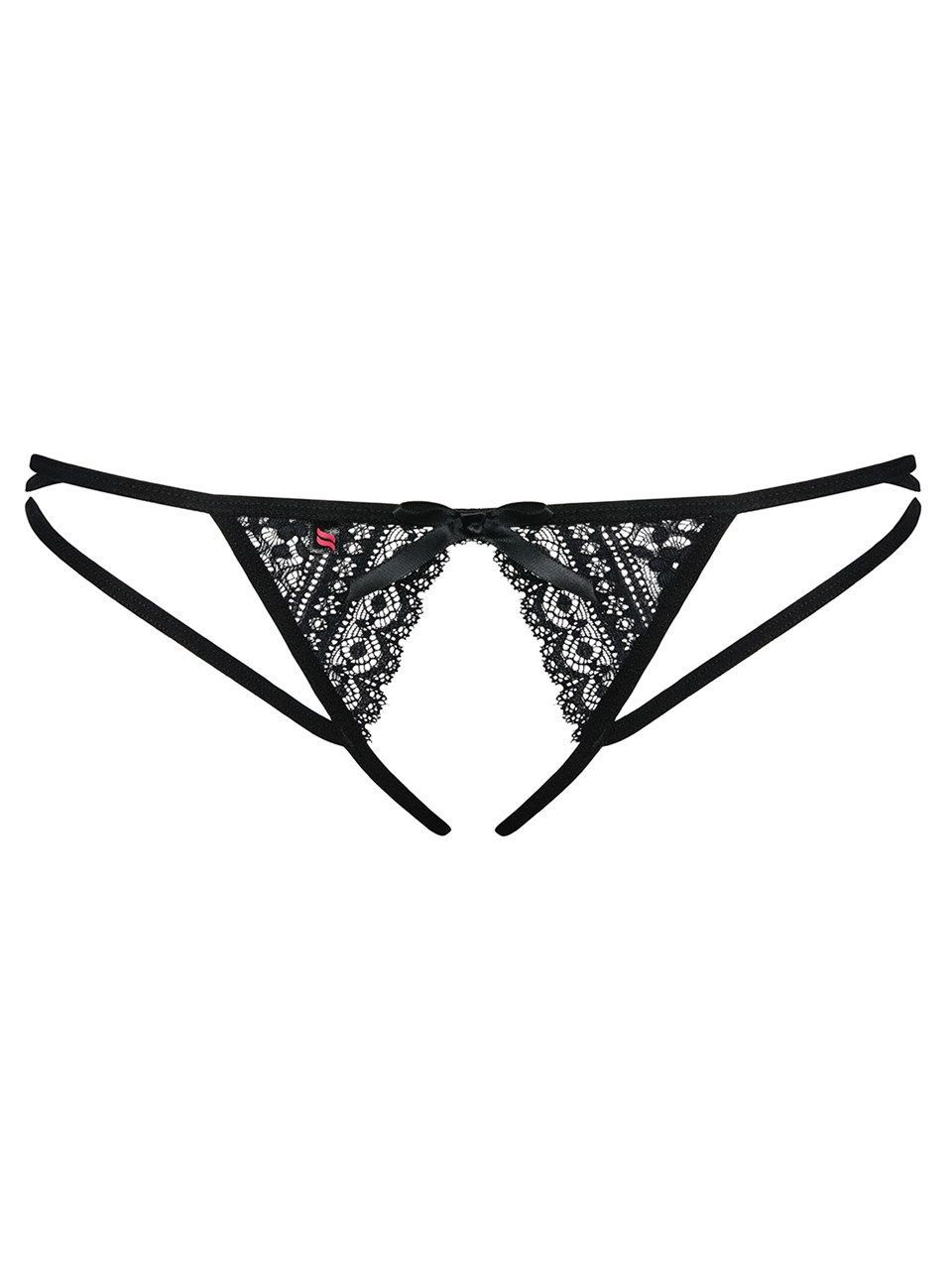 Picantina - mustat avoimet stringit - Tilaa huomaamattomasti ja ...