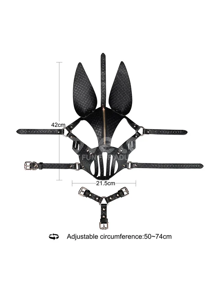 Rebellion Reign Dark Bunny Mask - Tilaa huomaamattomasti ja nopeasti ...